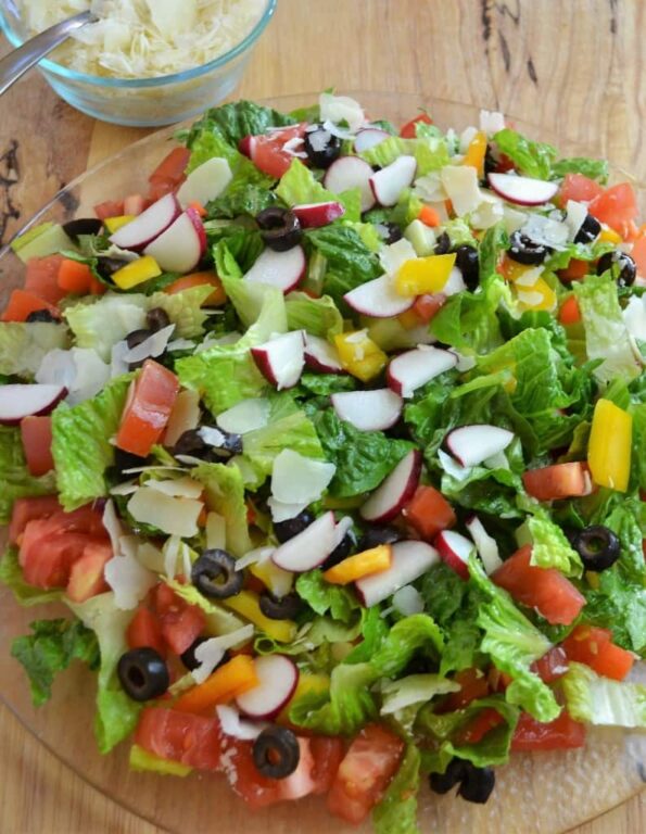 Green Salad - Crisp and Delicious Every Time! - The Spicy Apron