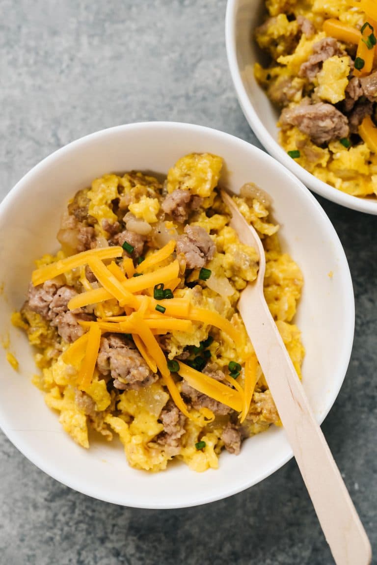 RV Meals | Camping Breakfast Scramble - The Spicy Apron